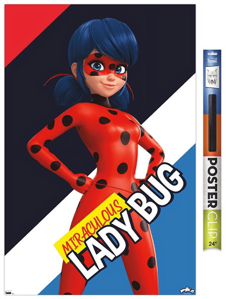Miraculous - Ladybug Wall Poster, 22.375" x 34" - Walmart.com