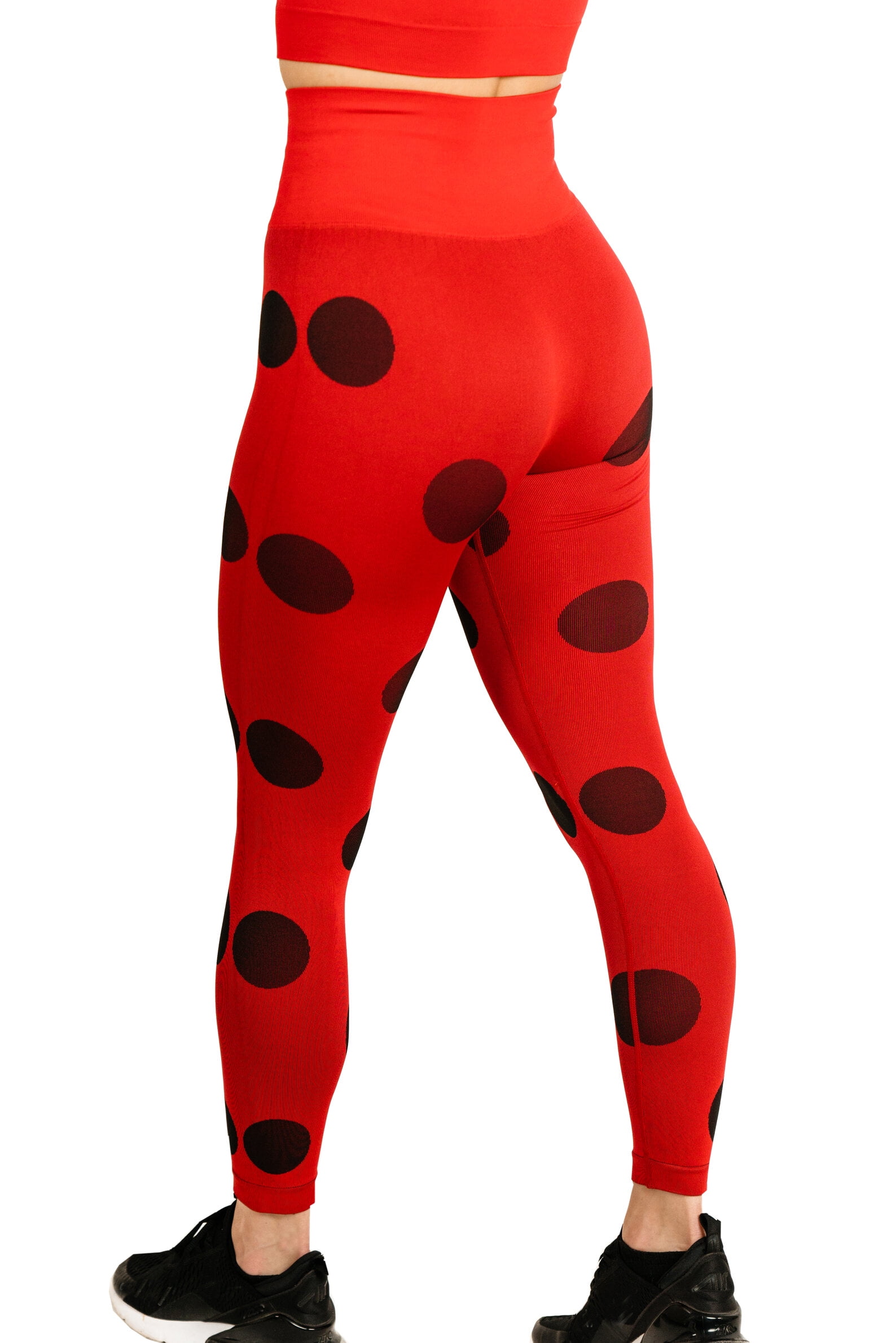 Miraculous Ladybug Womens Leggings Active Cosplay - Seamless for Gym Workout, Exercise, Yoga ...