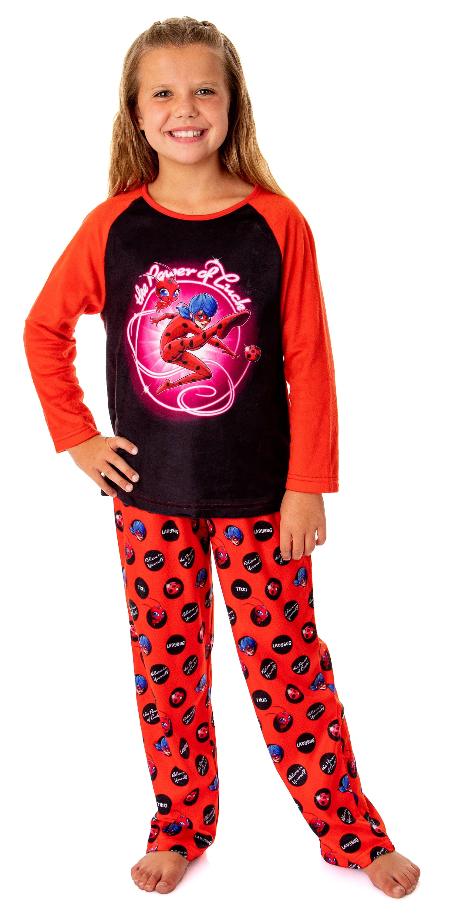 Miraculous Ladybug Girls' Pajama Set - Officially Licensed Merchandise ...