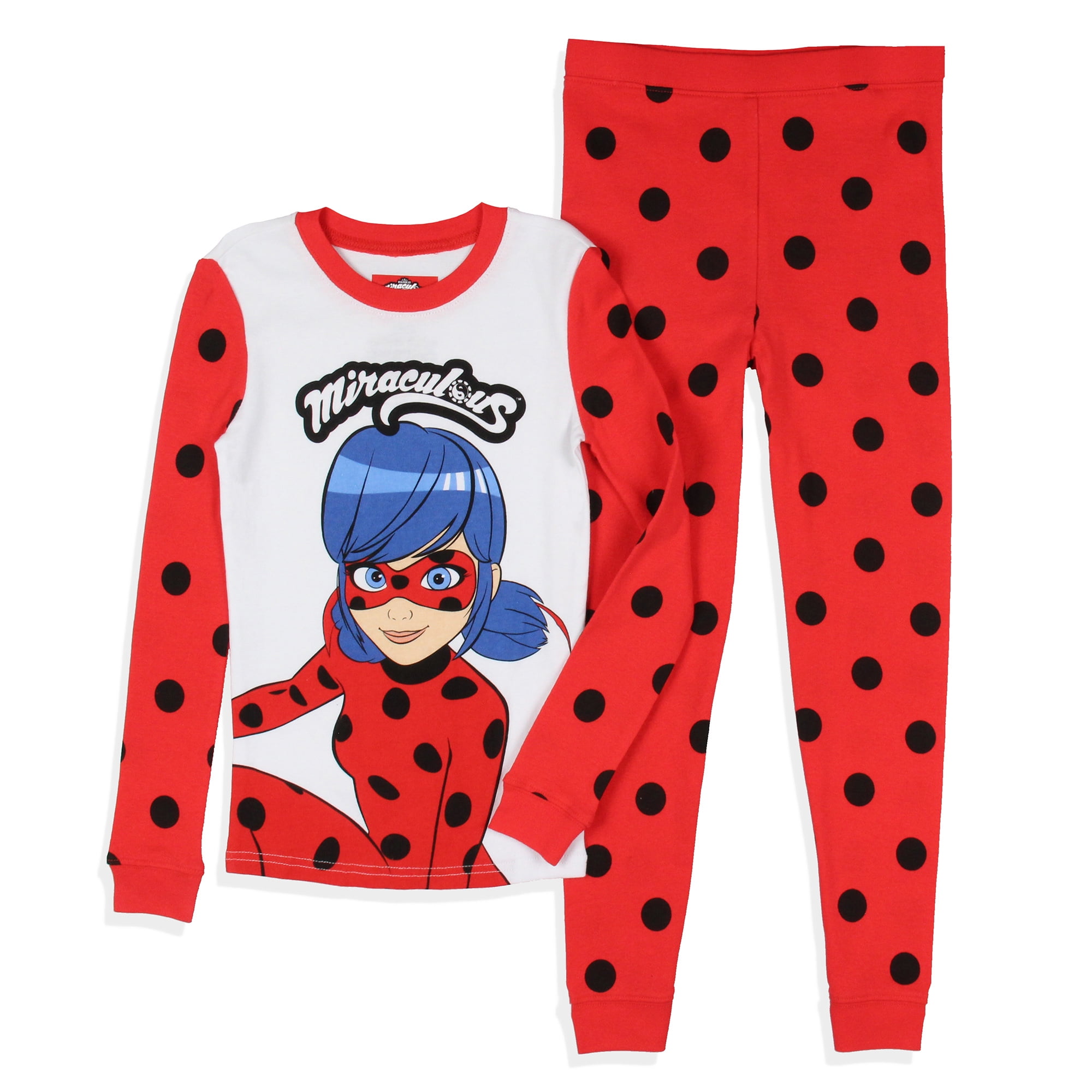 Miraculous: Tales of Ladybug & Cat Noir Girls' Tight Fit Character ...