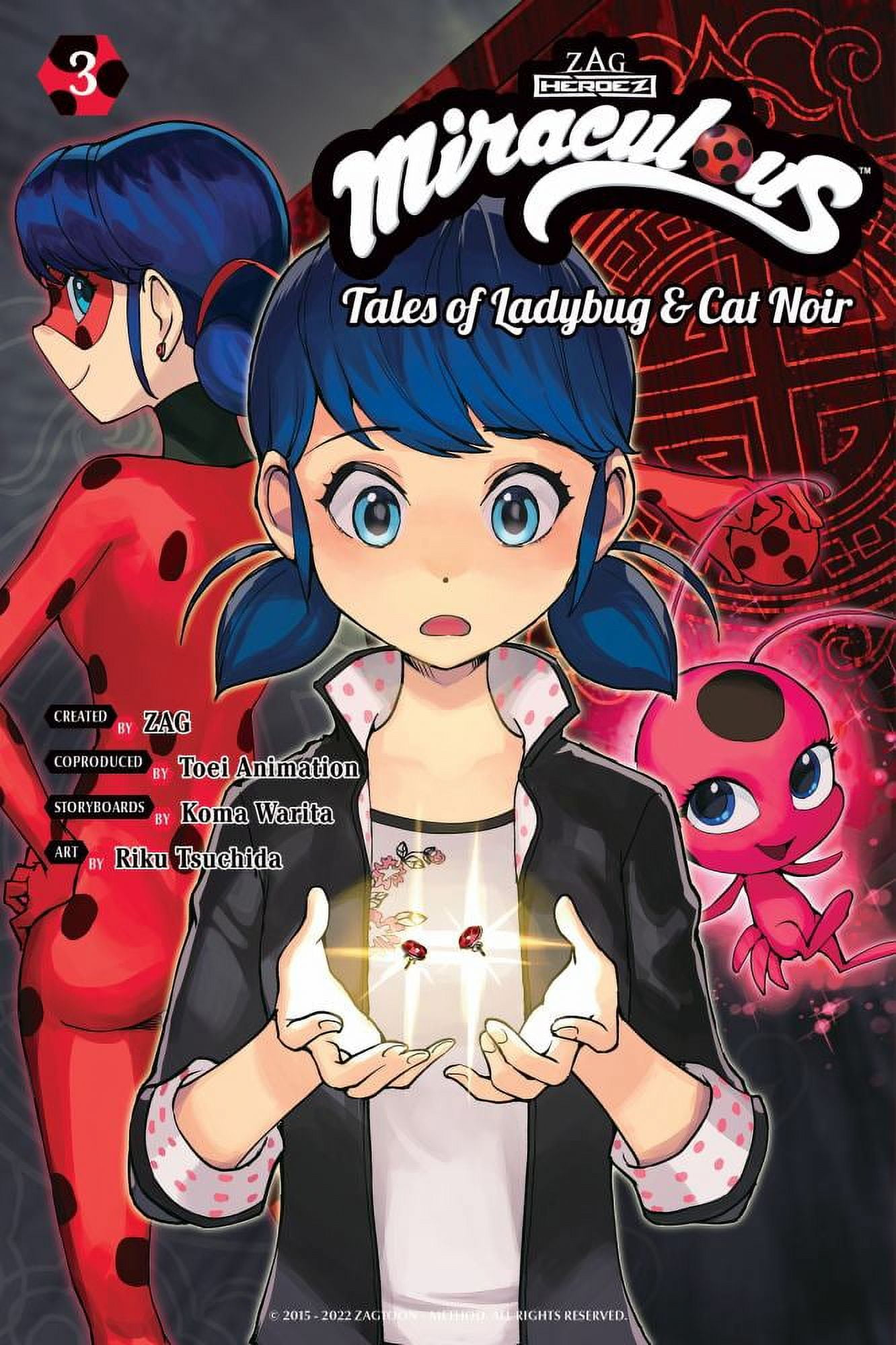 Miraculous: Tales of Ladybug and Cat Noir (Manga) 3 (Paperback) - Walmart.com