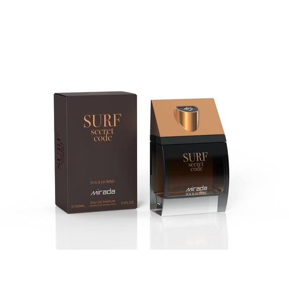 Mirada Surf Secret Code EDP for (Men) with notes of Green Apple ...