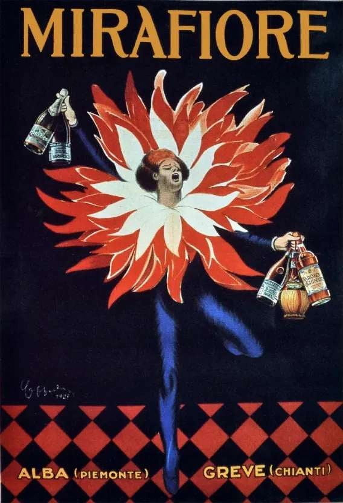 Mirafiore Alba Grve Nouveau Ad Decorative Poster. Home Graphic Art ...
