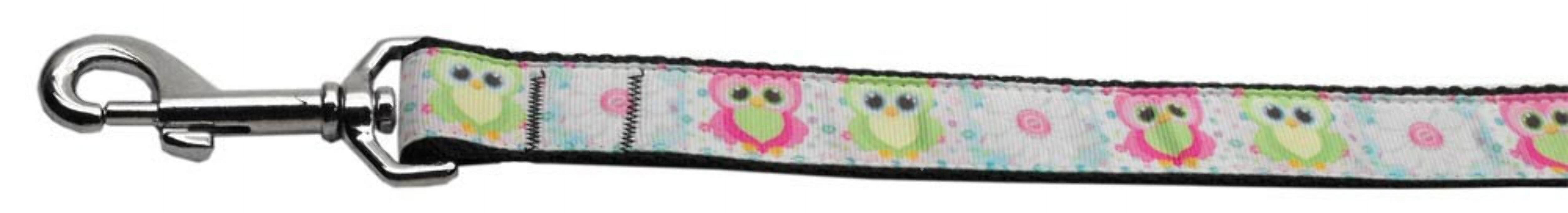 Pet Dog Cat Nylon Collar or Leash, "Sweet As Sugar Owls" - Walmart.com