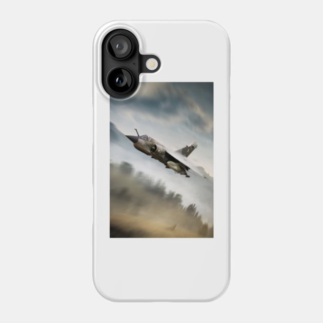 Mirage F1 Fighter Jet Themed Case for iPhone 11,12,13,14,15,16,17 ...