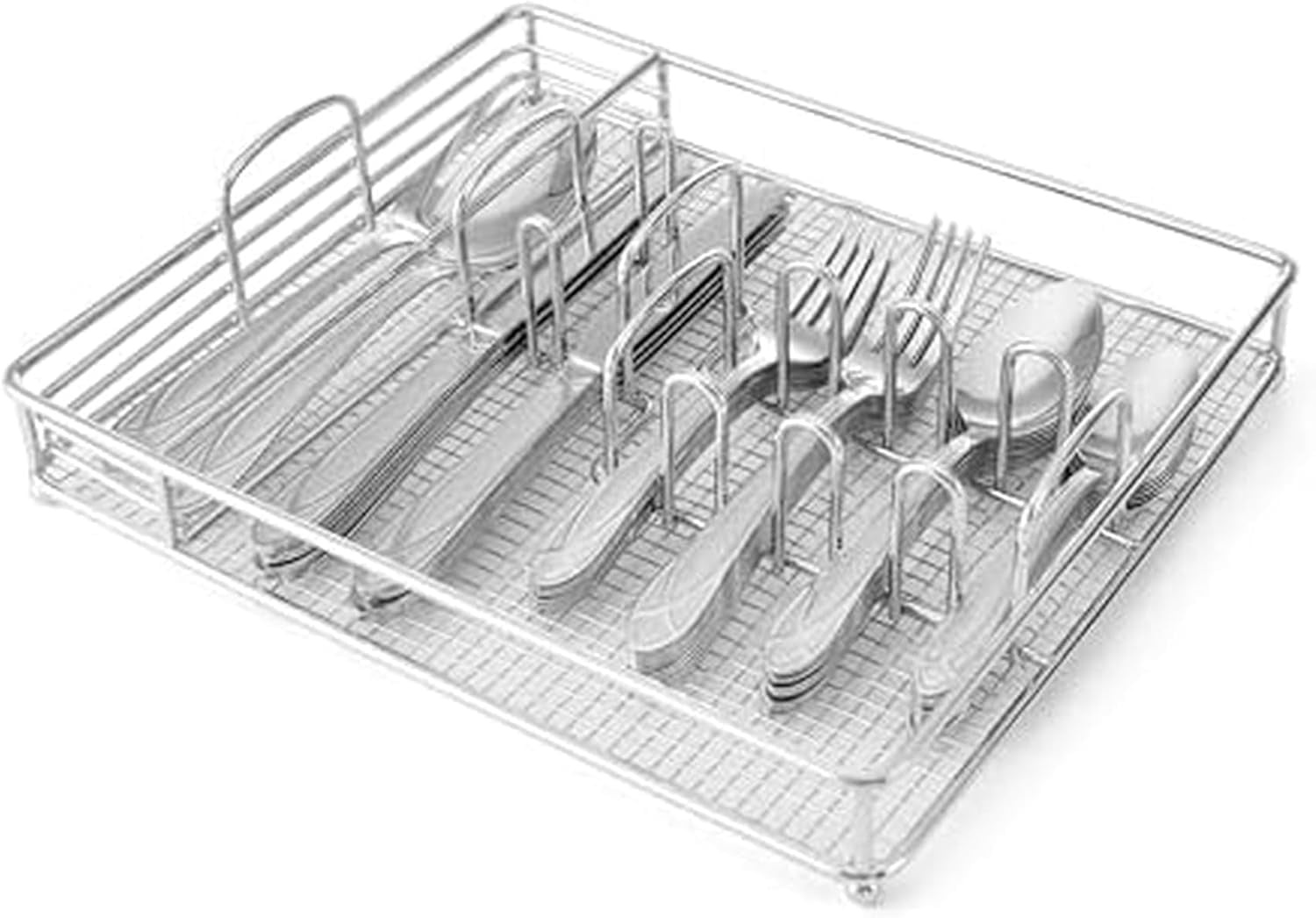 Mirage Frost Everyday Flatware Service for 8, 42 Piece Set, 18/0 ...