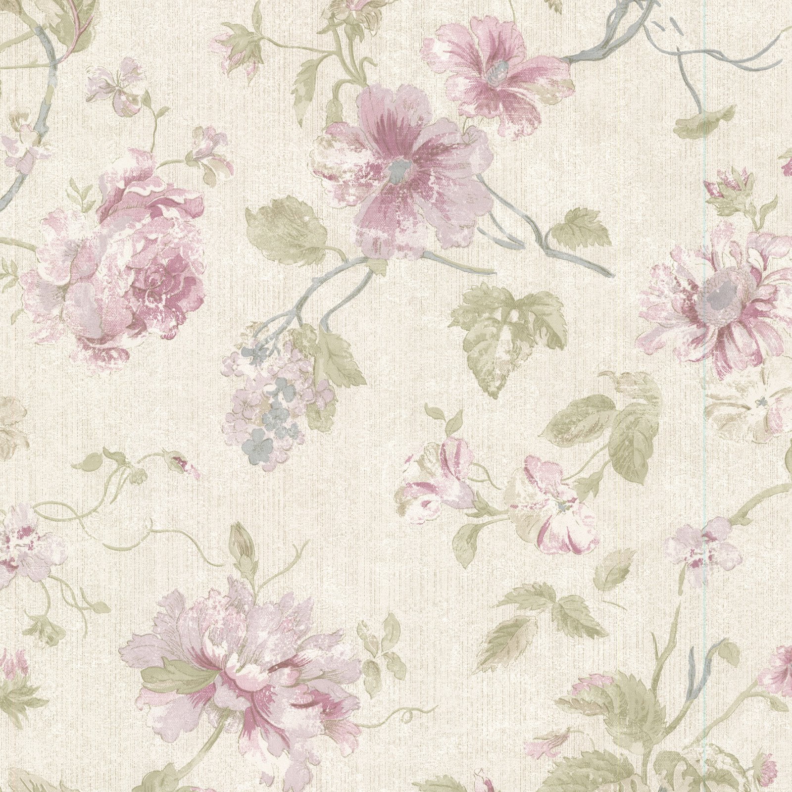 Mirage Marnie Maroon Peony Trail Wallpaper - Walmart.com