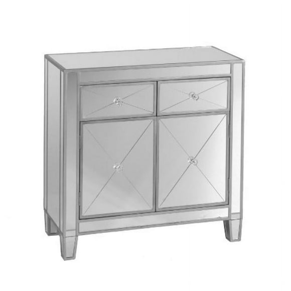 Mirrored Accent Chests