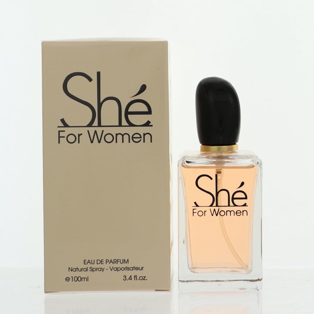 She For Women by Fragrance Couture Box for Women 3.4 Oz Eau De Parfum ...