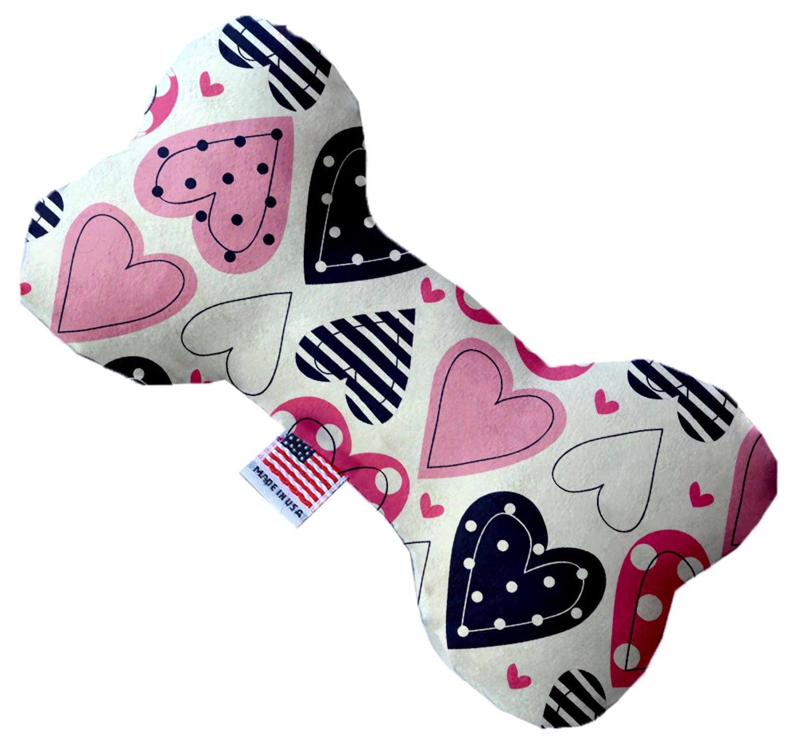 Pet and Dog Plush Heart or Bone Toy, "Valentine's Day Group" (Available ...