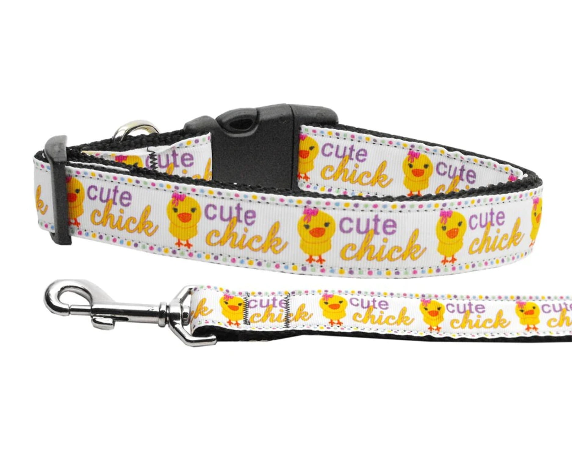 Mirage Pet Cute Chick Nylon Dog Leash 5/8 inch wide 4ft Long - Walmart.com