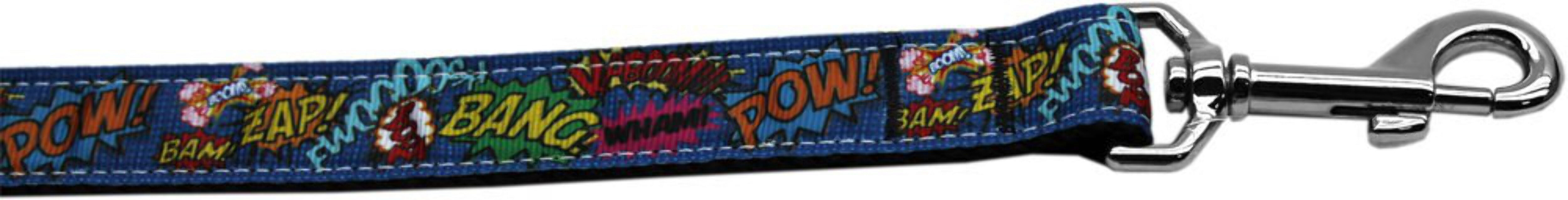 Pet Dog Cat Nylon Collar or Leash, "Superhero Sound Effects" - Walmart.com