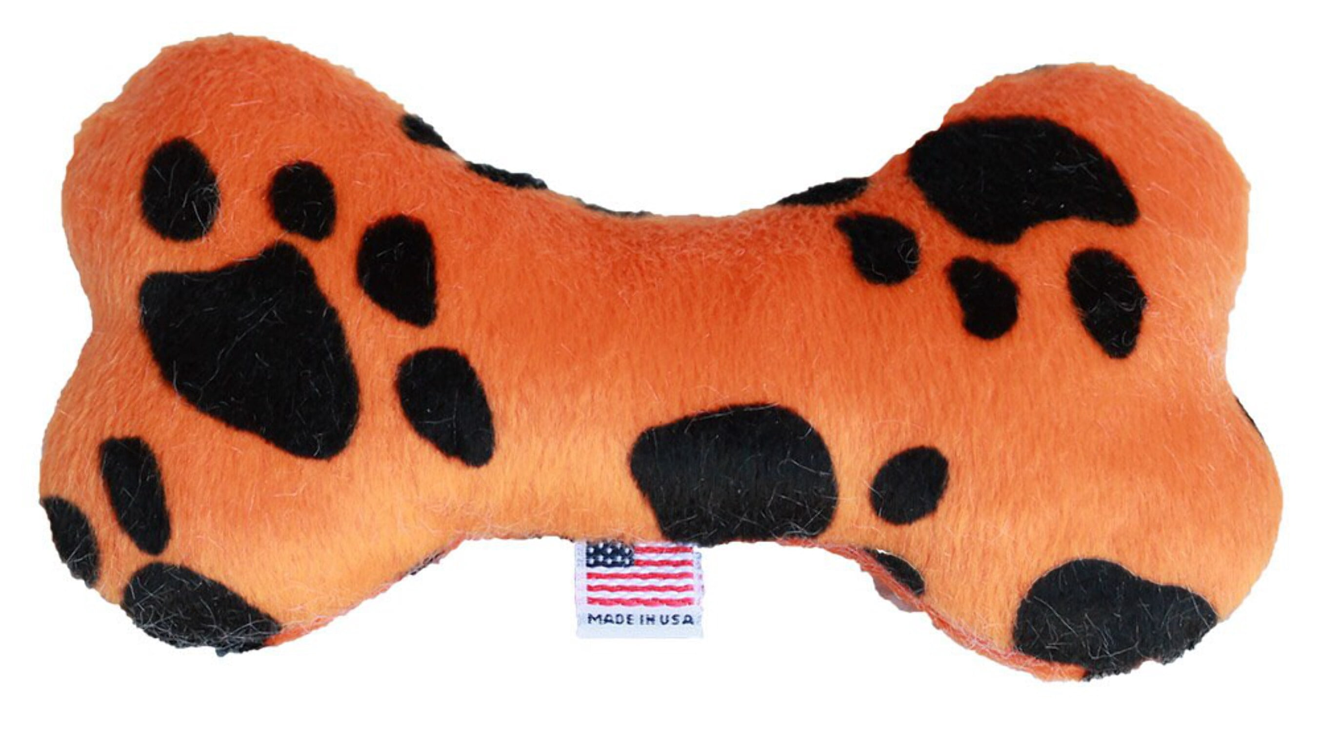 Pet and Dog Plush 6" Bone Toy, "Animal Print Group" (Available in 9 ...