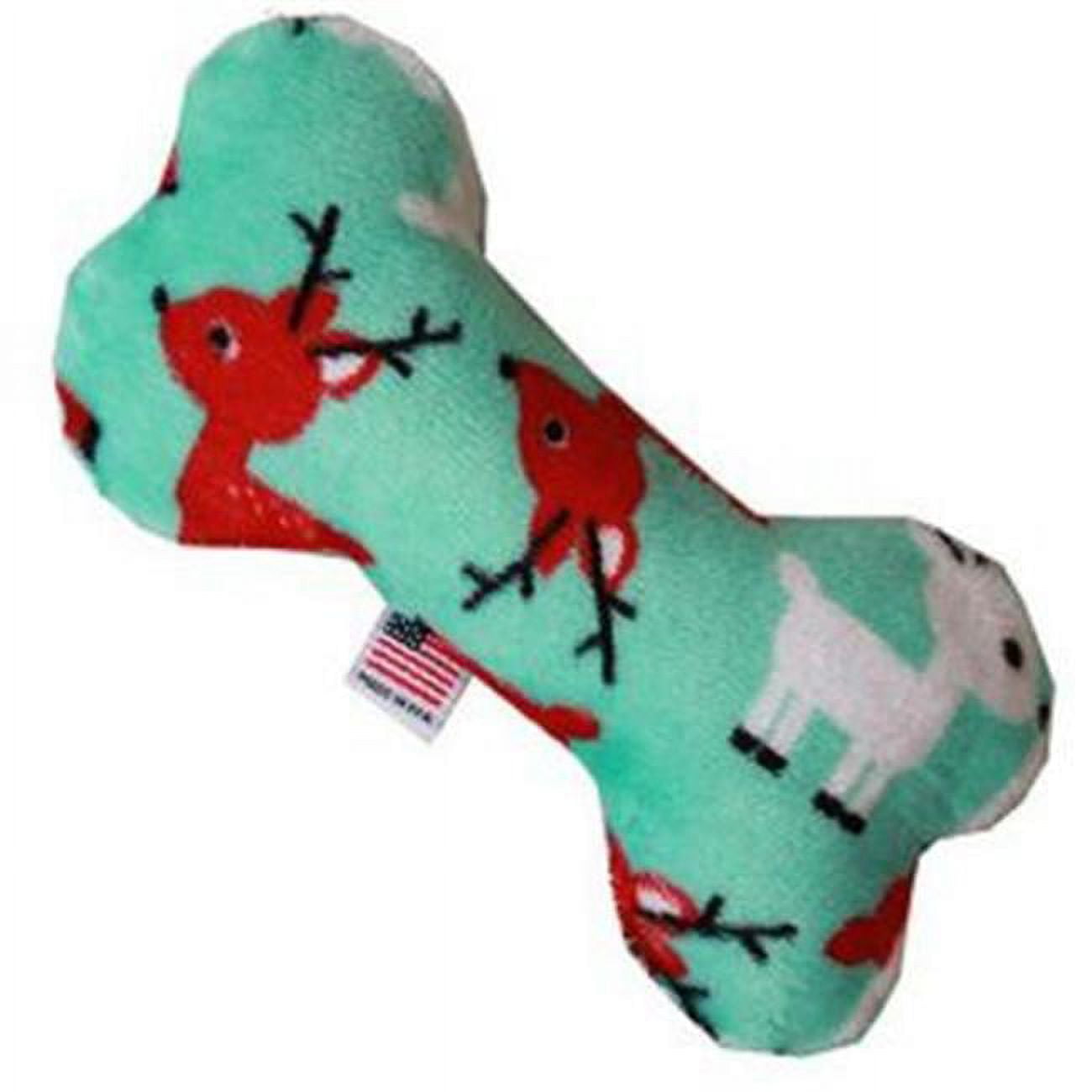 Mirage Pet 6" Plush Bone Dog Toy Reindeer Folly - Walmart.com