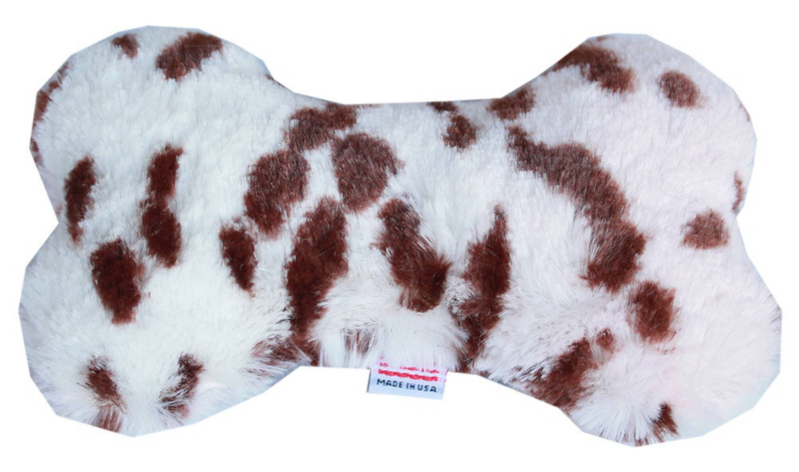 6" Plush Bone Dog Toy Snow Leopard - Walmart.com