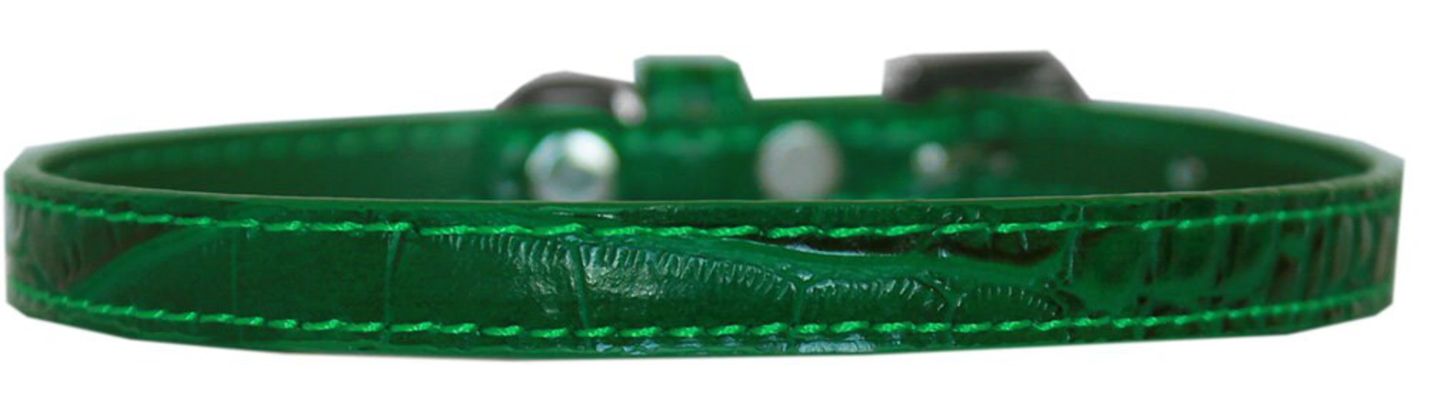 Dog, Puppy Pet Designer Croc Collar, "Plain 3/8" Wide" - Walmart.com