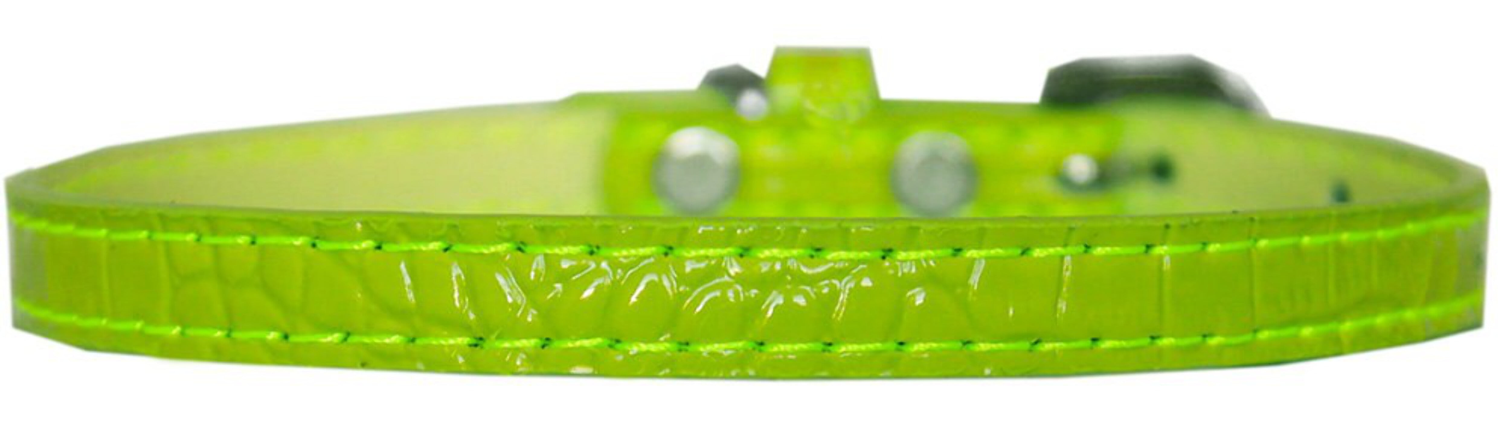 Dog, Puppy Pet Designer Croc Collar, "Plain 3/8" Wide" - Walmart.com