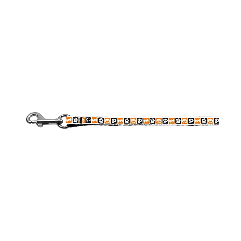 Mirage Pet Classic Halloween Nylon Ribbon Leash 3/8 inch wide 4ft Long ...