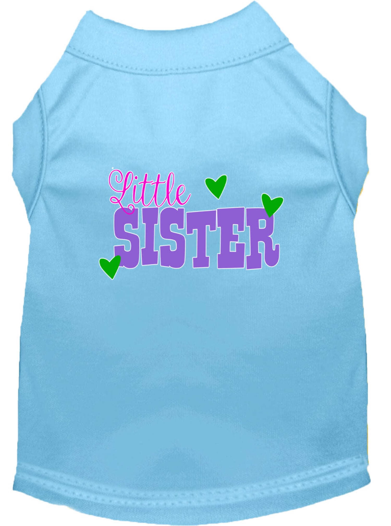 Mirage Pet Little Sister Screen Print Dog Shirt Baby Blue Med - Walmart.com