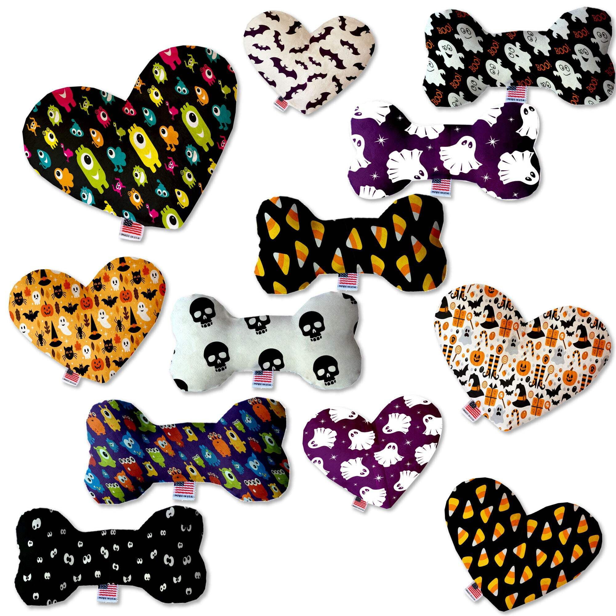 Mirage Pet Monster Zoo 6 Inch Heart Dog Toy - Walmart.com