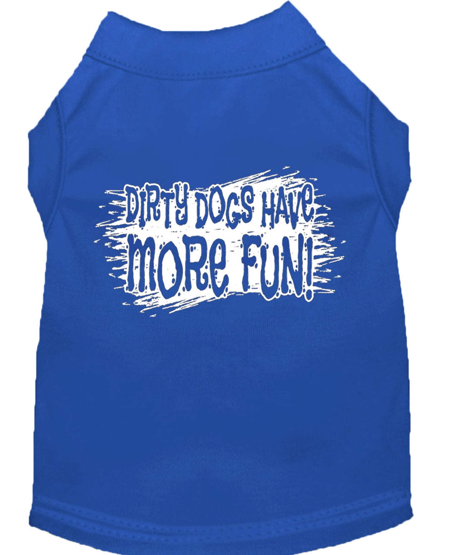 Mirage Pet Dirty Dogs Screen Print Shirt Blue Sm - Walmart.com