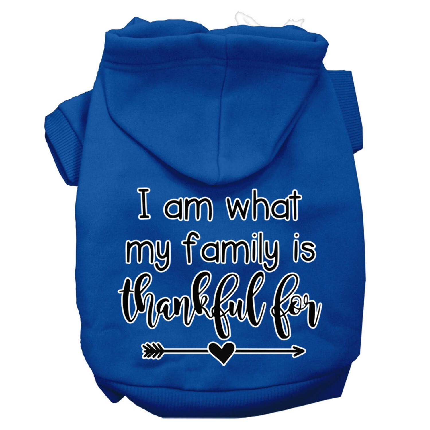 Thanksgiving Pet, Dog and Cat Hoodie Screen Printed, "I Am What My ...
