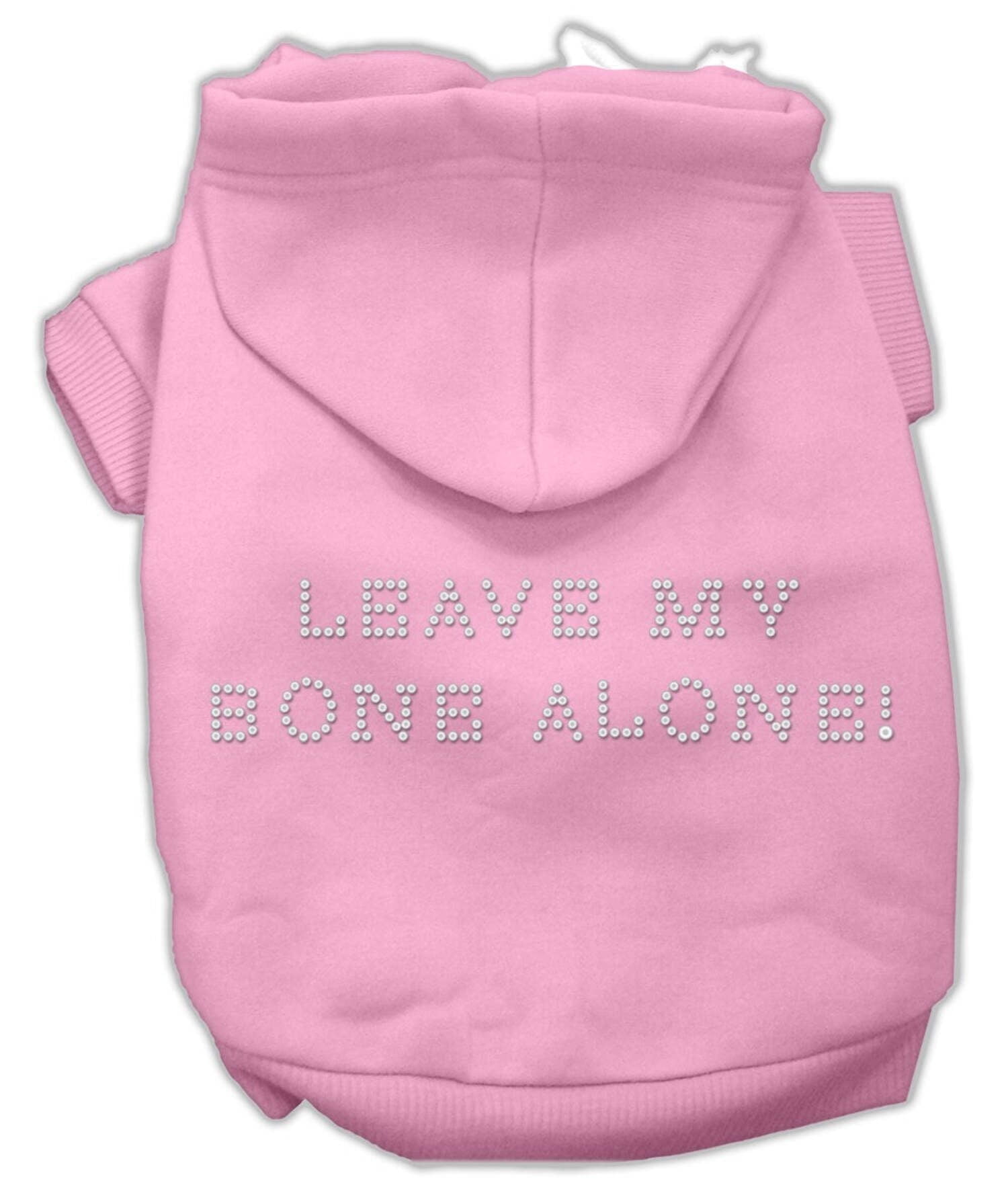 Pet, Dog Cat Hoodie Rhinestone, "Leave My Bone Alone" - Walmart.com