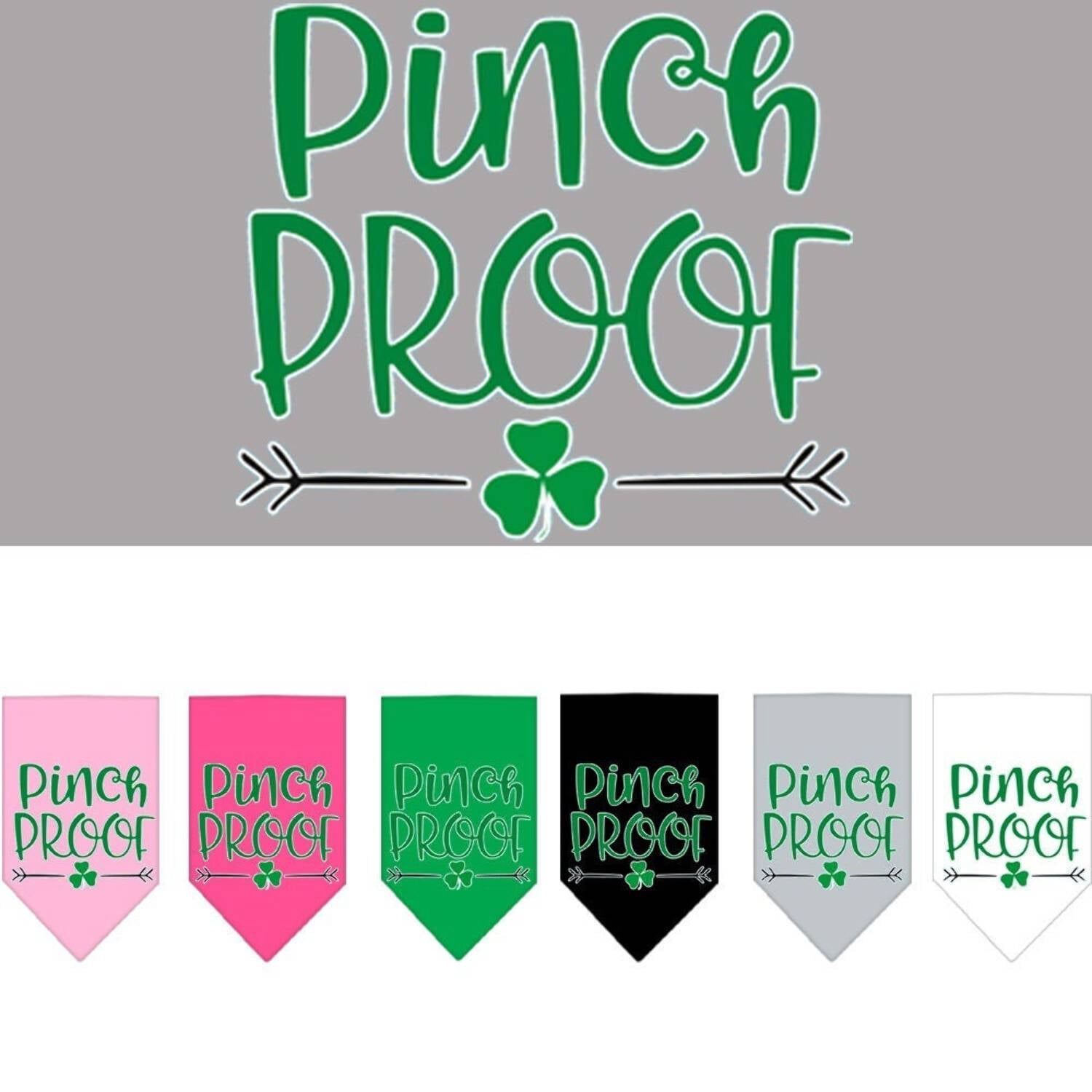 Pet and Dog Bandana Screen Printed, "Pinch Proof" - Walmart.com