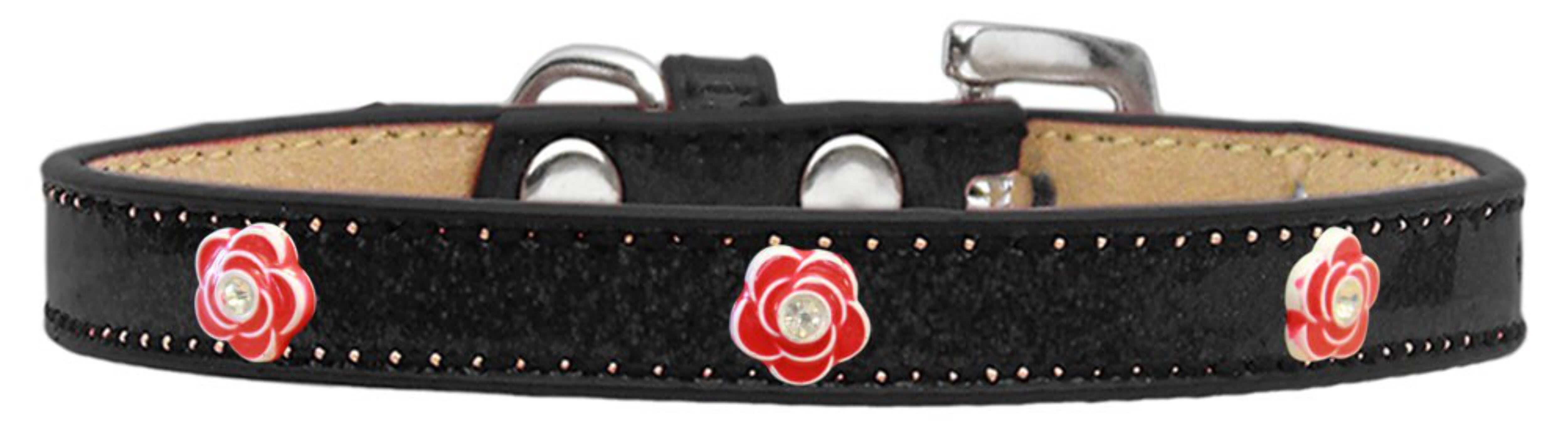 Dog, Puppy Pet Widget Ice Cream Collar, "Red Roses" - Walmart.com
