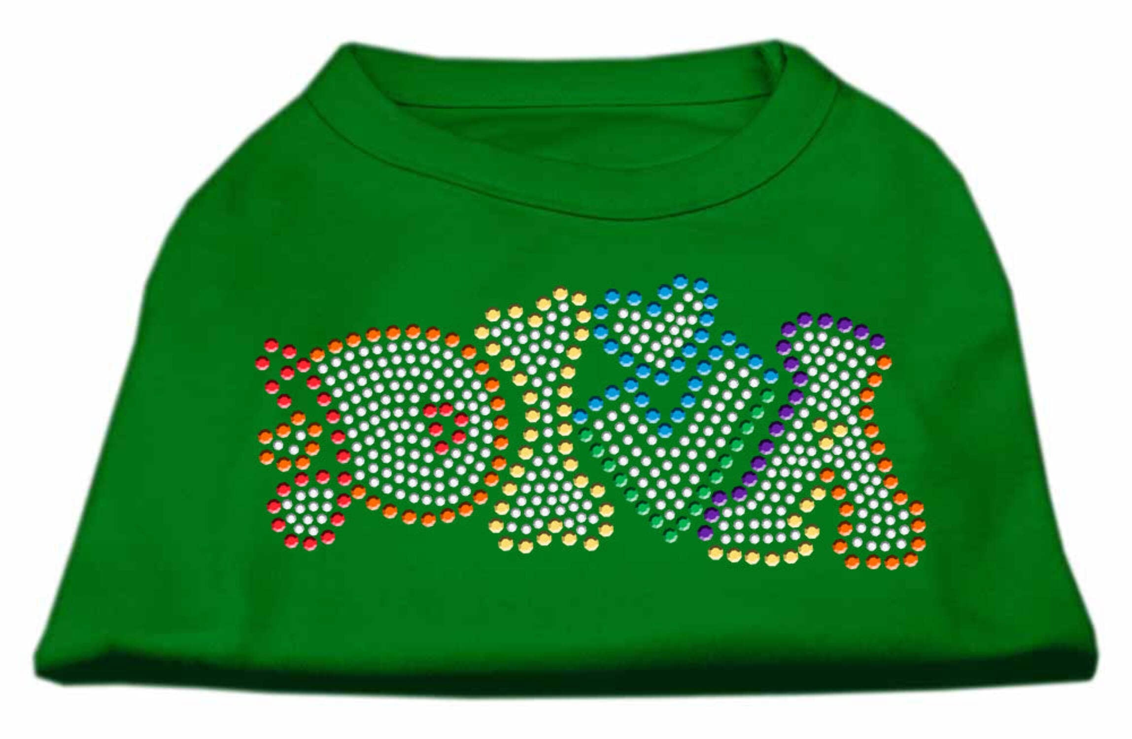 Pet Dog Cat Shirt Rhinestone, "Technicolor Diva" - Walmart.com