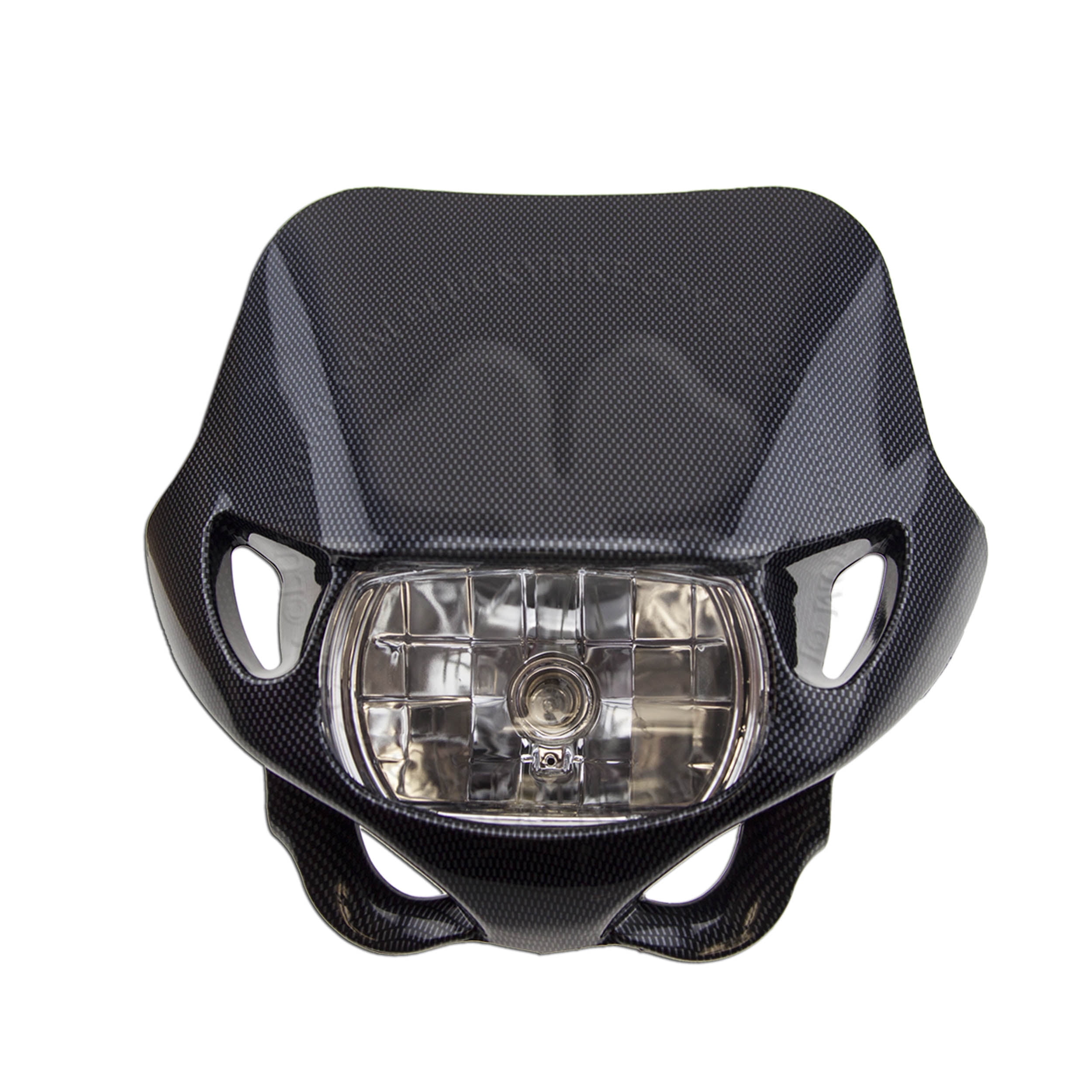 Mirage Street Fighter Carbon Universal Cowling Headlight Fairing Stunt ...