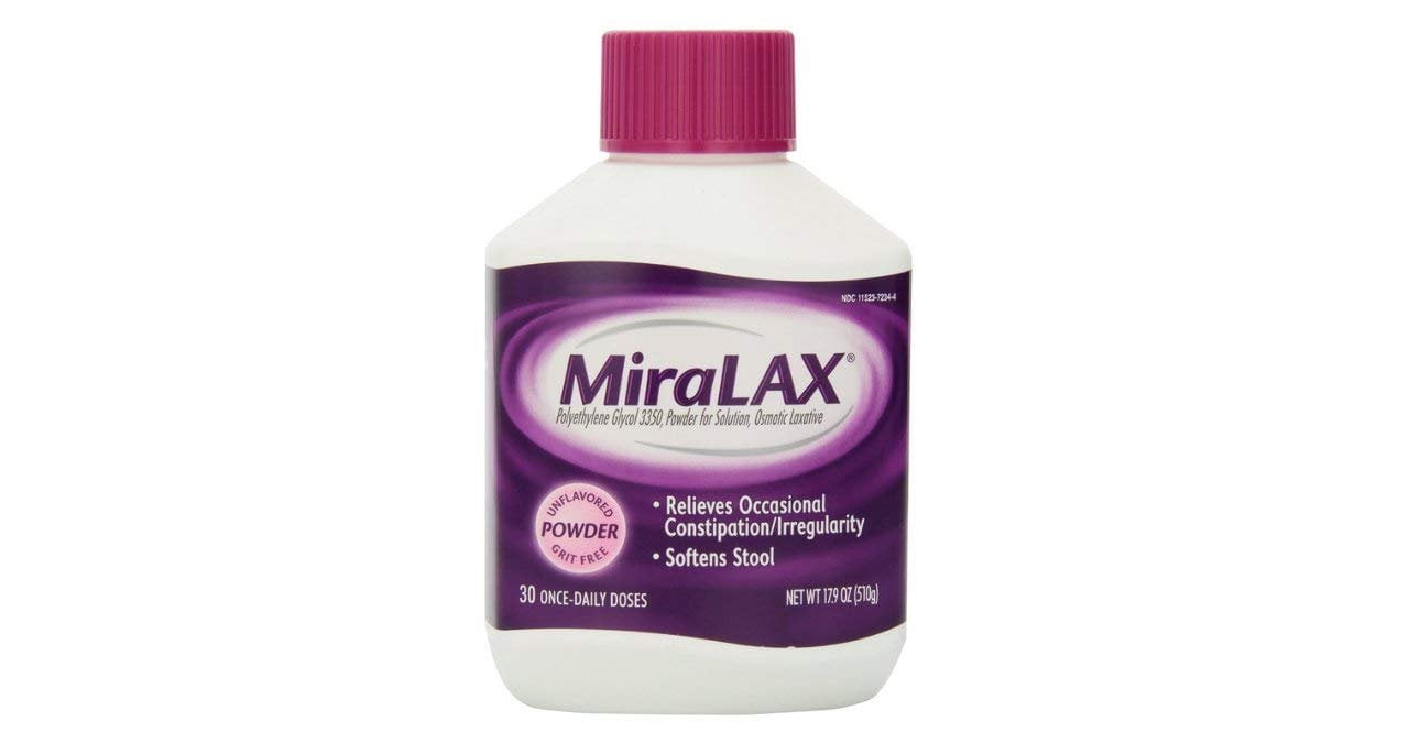 Miralax Miralax Powder 30 Doses - 17.09 oz, Pack of 6 - Walmart.com