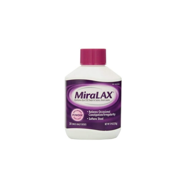 Miralax Miralax Powder 30 Doses - 17.09 oz, Pack of 6 - Walmart ...