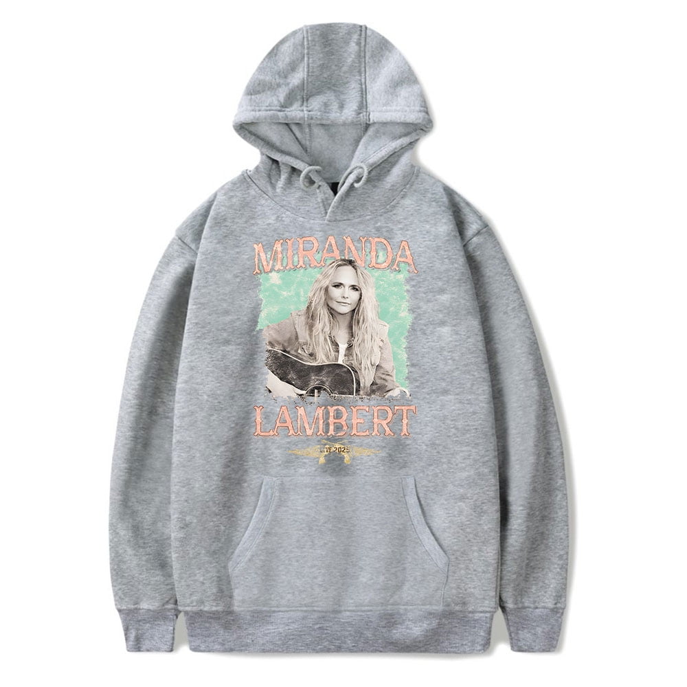 Miranda Lambert 2025 Tour Merch Hoodie Long Sleeve Men Women Vintage ...