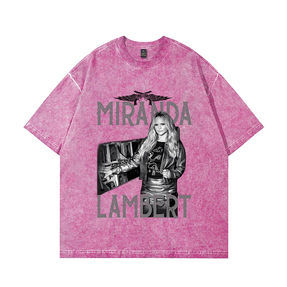 Miranda Lambert 2025 Tour Merch T-shirt Short Sleeve Men Women Vintage ...