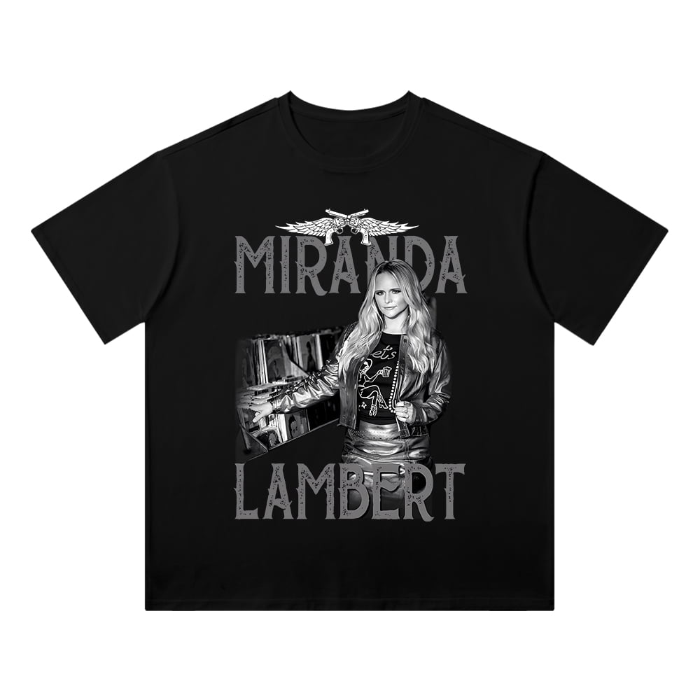 Miranda Lambert 2025 Tour Merch T-shirt Short Sleeve Men Women Vintage ...