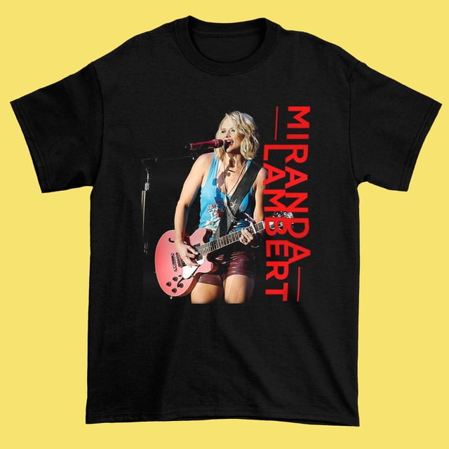 Miranda Lambert Music Singer Women black Men All size Shirt - Walmart.com