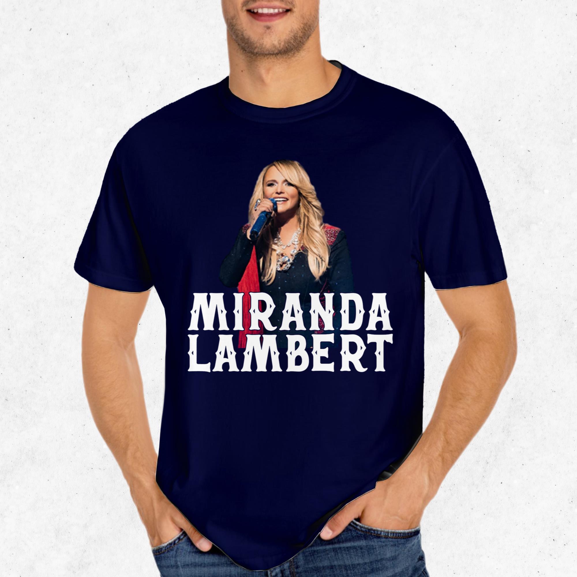 Miranda Lambert Tour T-Shirt 2024 - Country Music Concert Dates Unisex ...