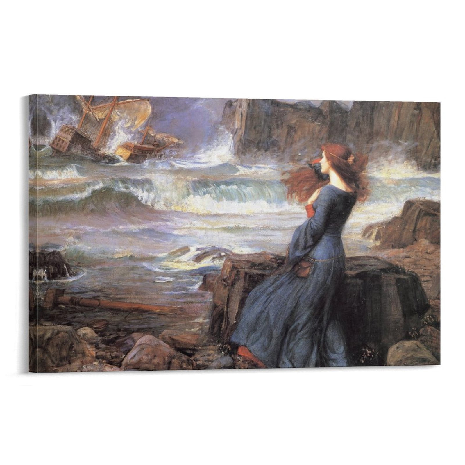 Miranda The Tempest Poster John William Waterhouse Home Decor Poster ...