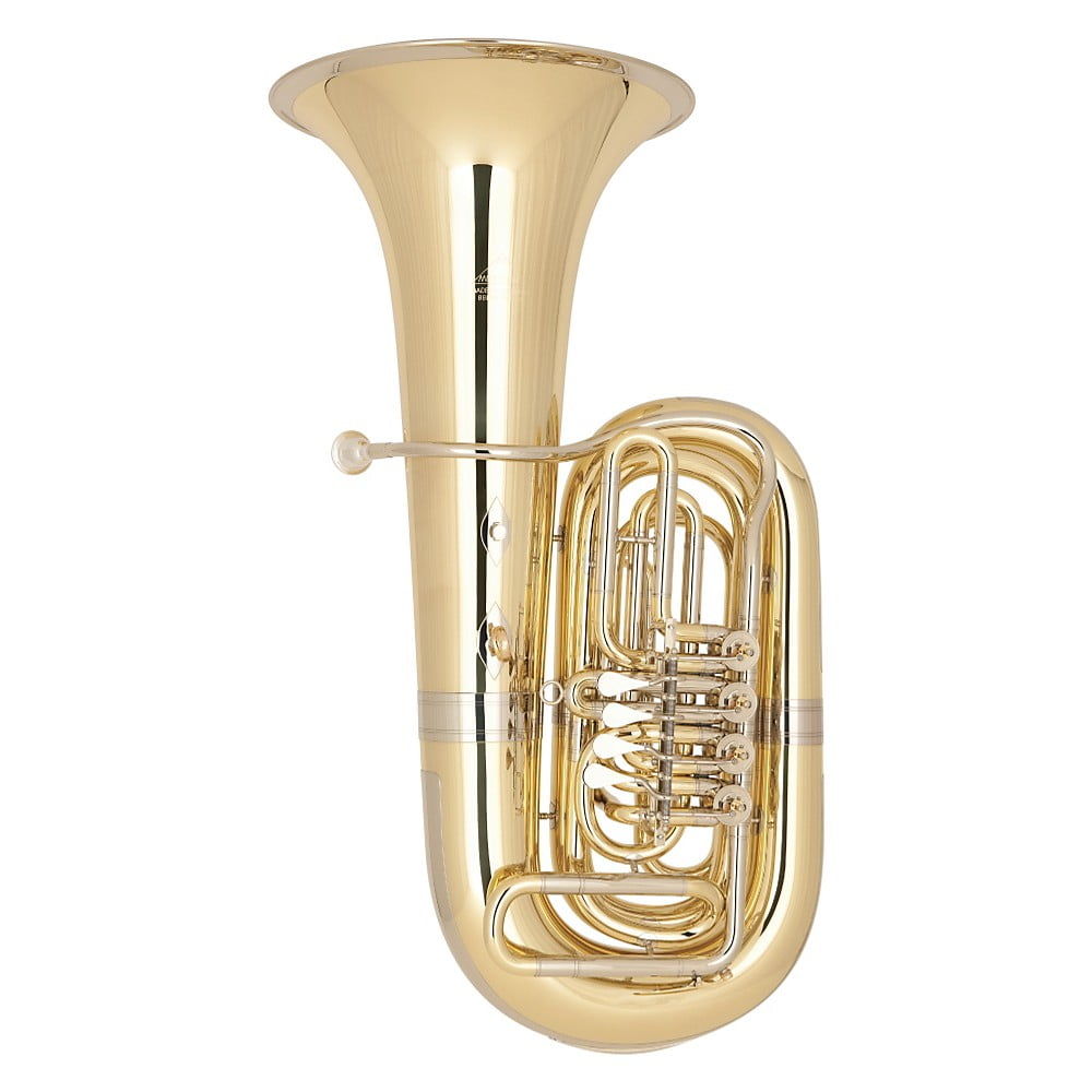 Miraphone 187 Series 4 Valve 4/4 BBb Tuba - Walmart.com