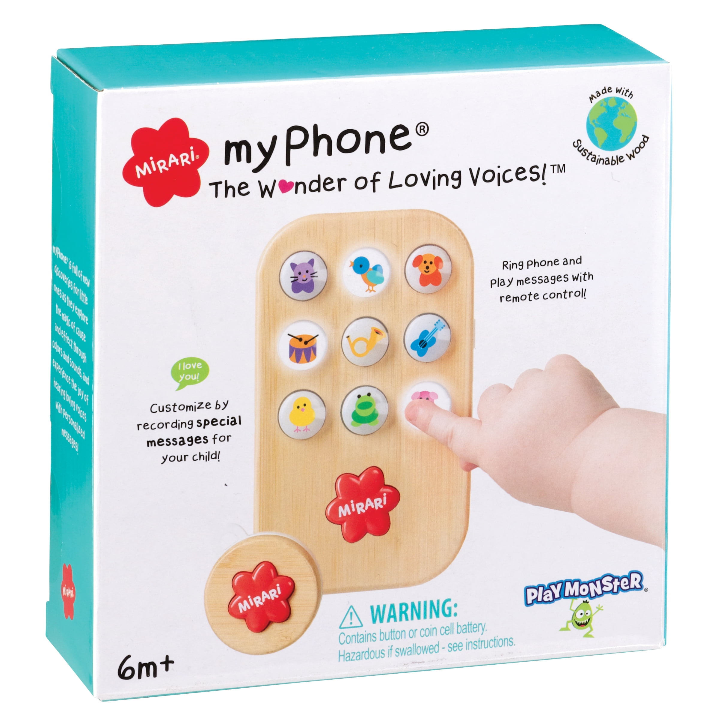 Mirari Toy myPhone Interactive Toy Phone - the Wonder of Loving Voices ...