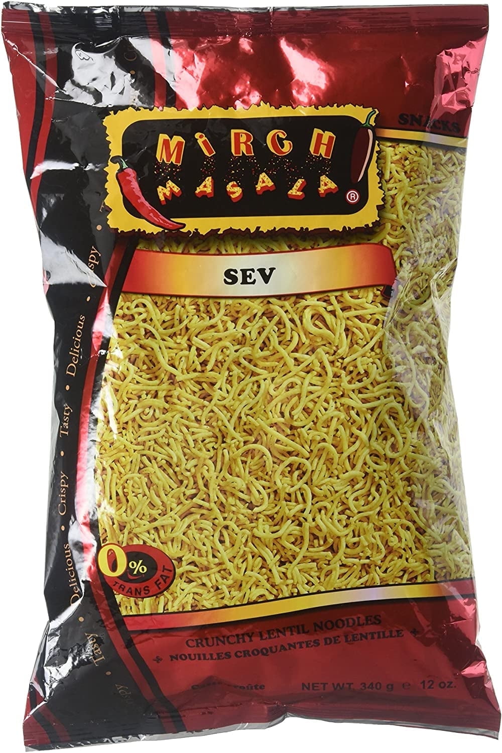 Mirch Masala Sev 12 oz bag - Walmart.com