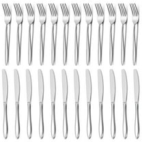 Mirdinner 24 Pcs Dinner Forks set, 7.79-Inch Stainless Steel Forks ...