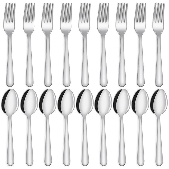 24-Piece Stainless Steel Gold Cutlery Set, Boxed Silverware Gift Set ...