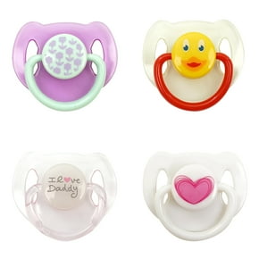 Magnetic Pacifiers for Reborn Baby Dolls in Fun Colors and Styles