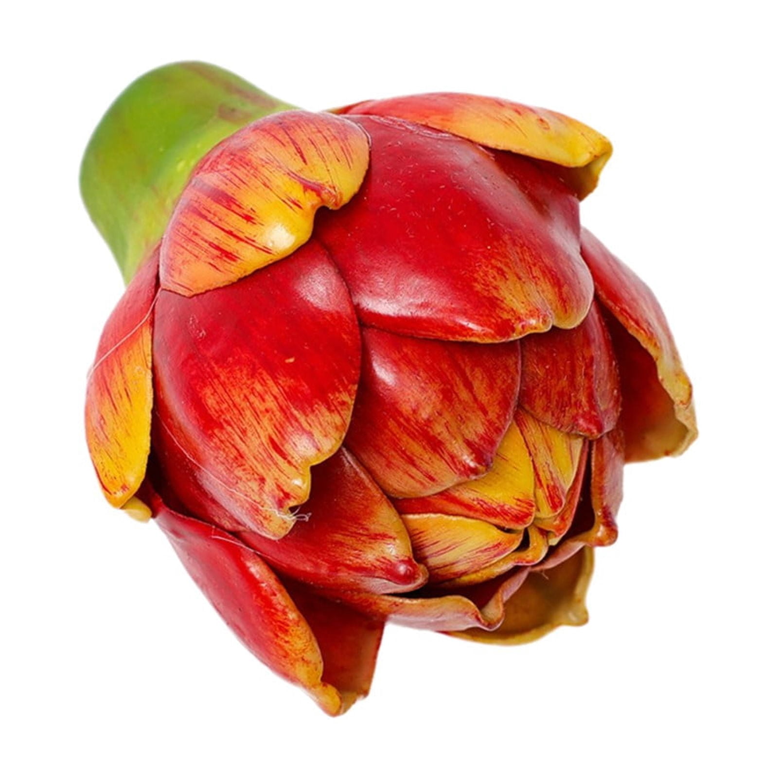 Miretho Farmhouse Lifelike Artichoke Desktop Ornament Realistic ...