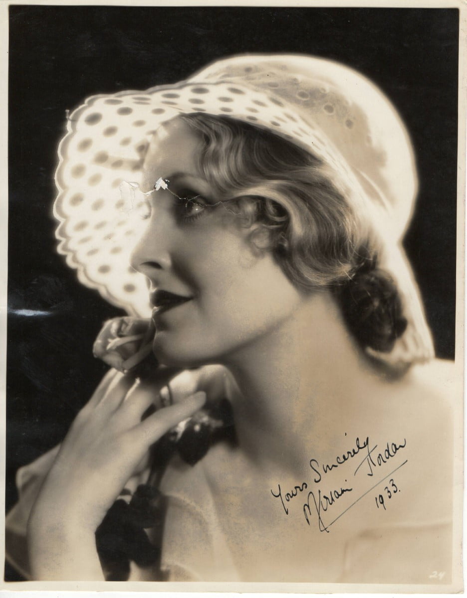 Miriam Jordan Signed Autographed 8X10 Photo Vintage 1933 Damaged JSA ...
