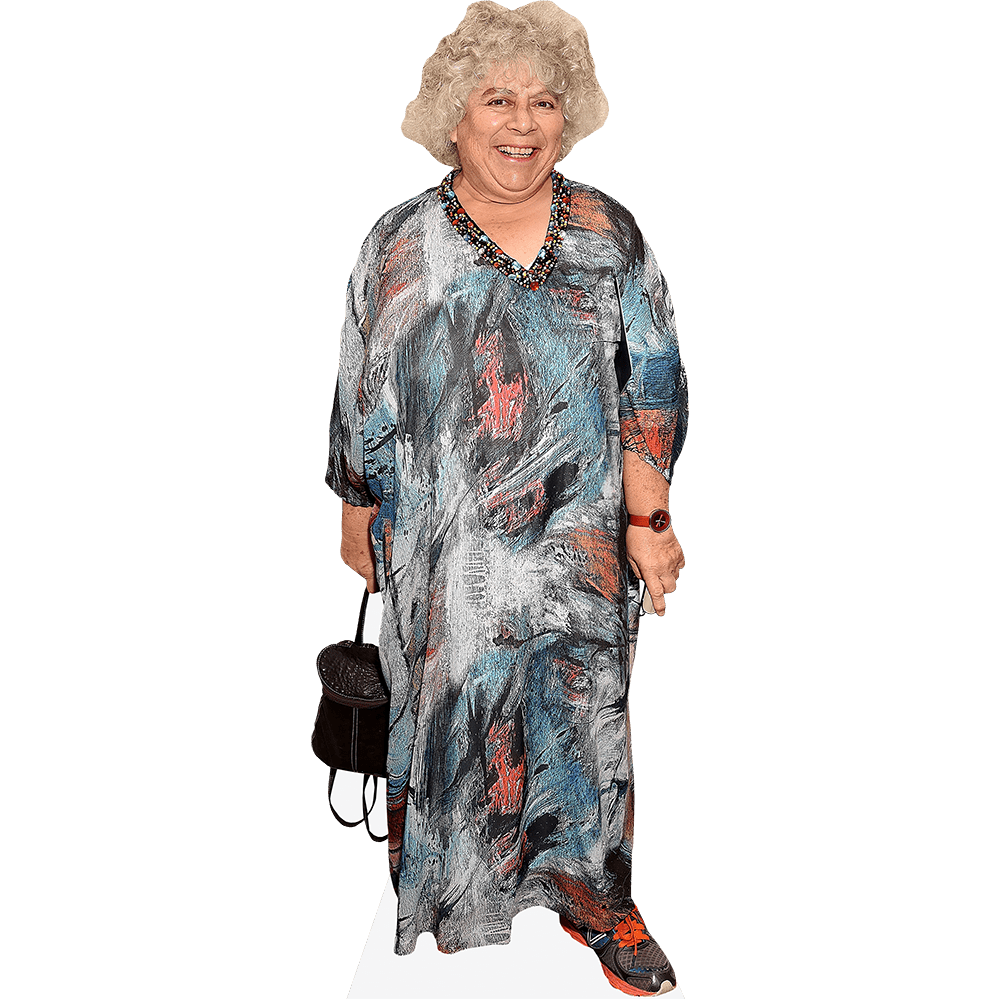 Miriam Margolyes (Dress) Mini Cardboard Cutout Standee - Walmart.com
