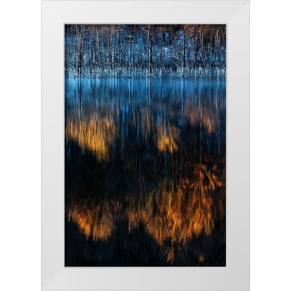 Mirica, Dan 11x14 White Modern Wood Framed Museum Art Print Titled ...