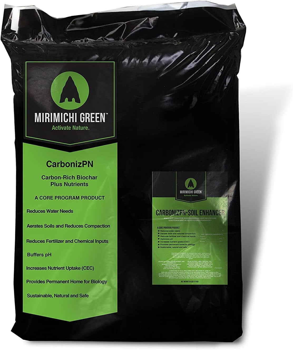 Mirimichi Green CarbonizPN Soil Enhancer 40LB - Walmart Business Supplies